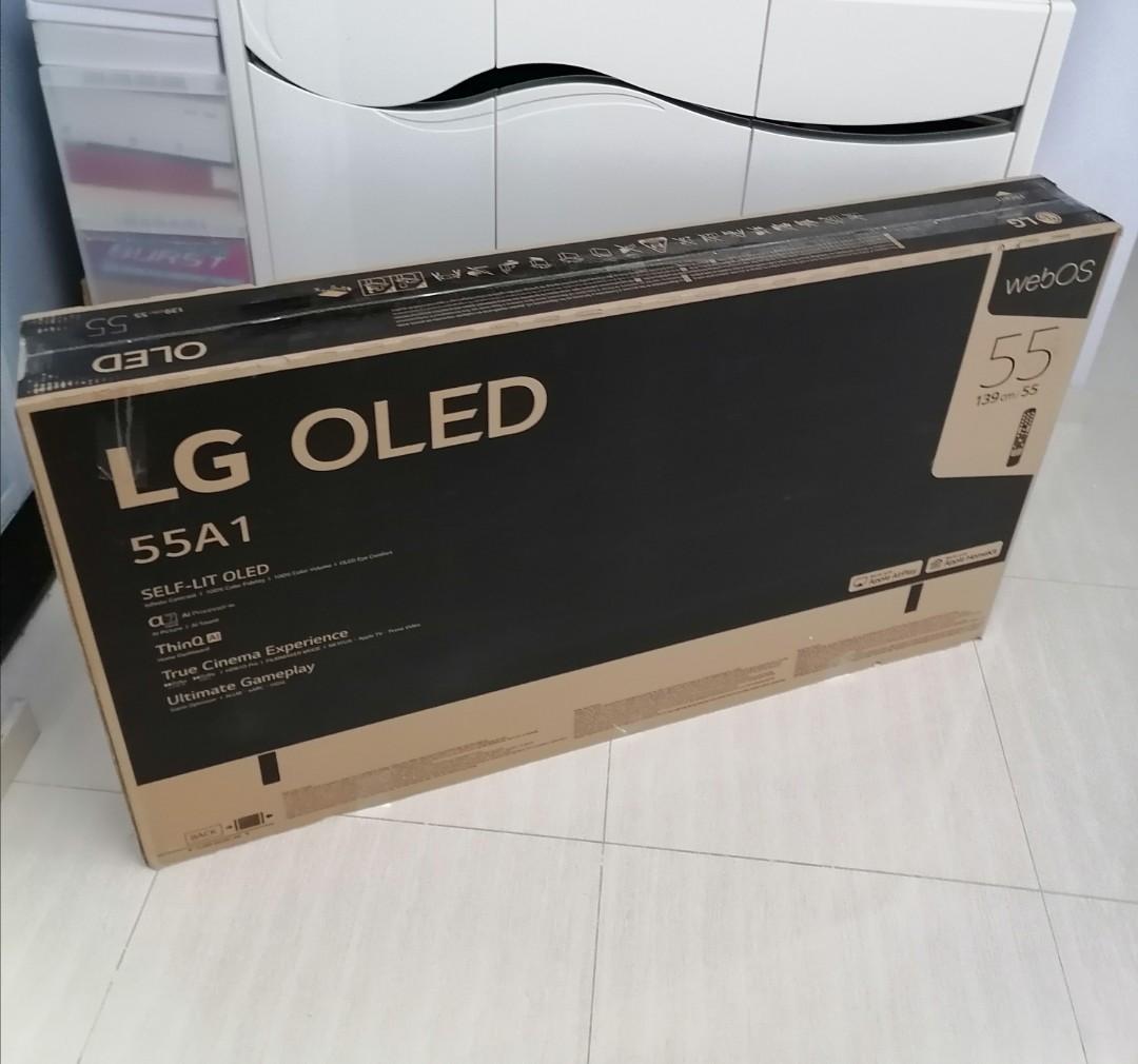 55" LG OLED TV Empty Box With Styrofoam, TV & Home Appliances, TV ...