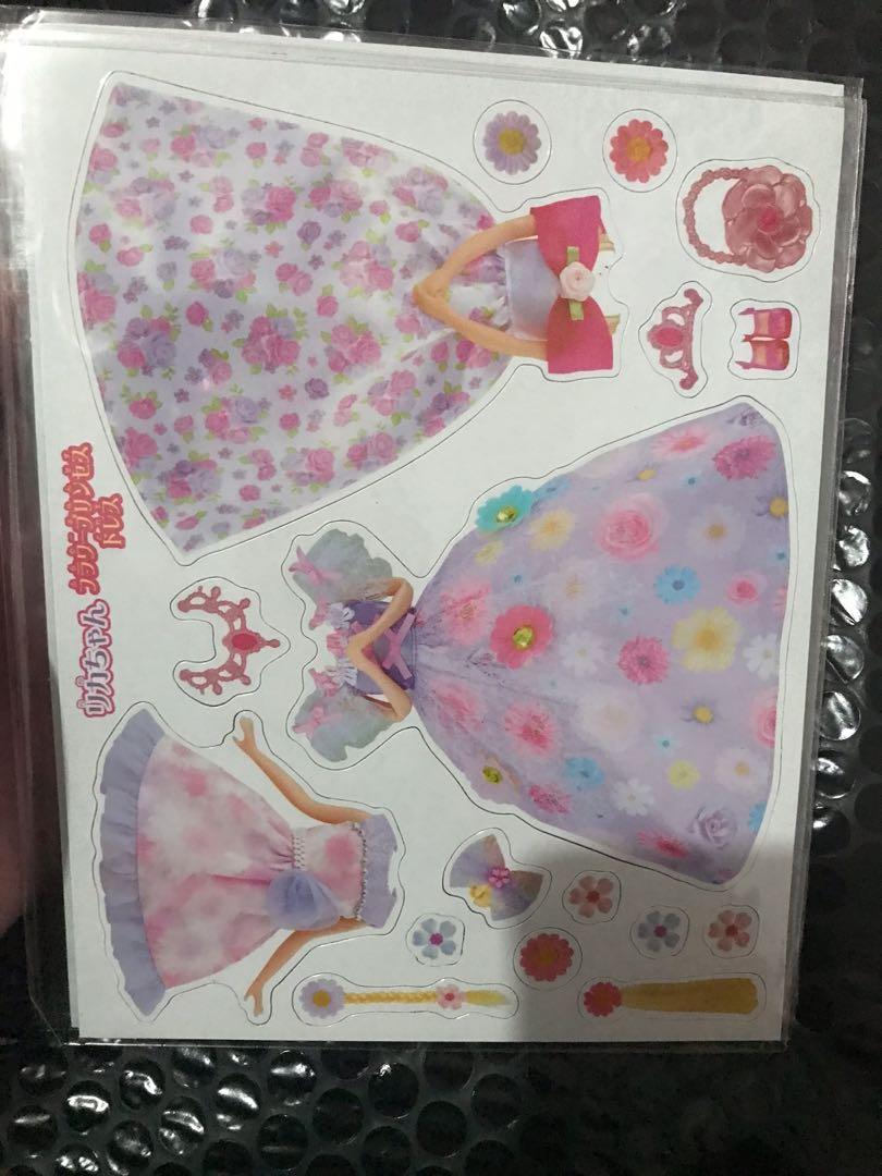 Licca Magnetic Paper Dolls, Hobbies & Toys, Toys & Games on Carousell