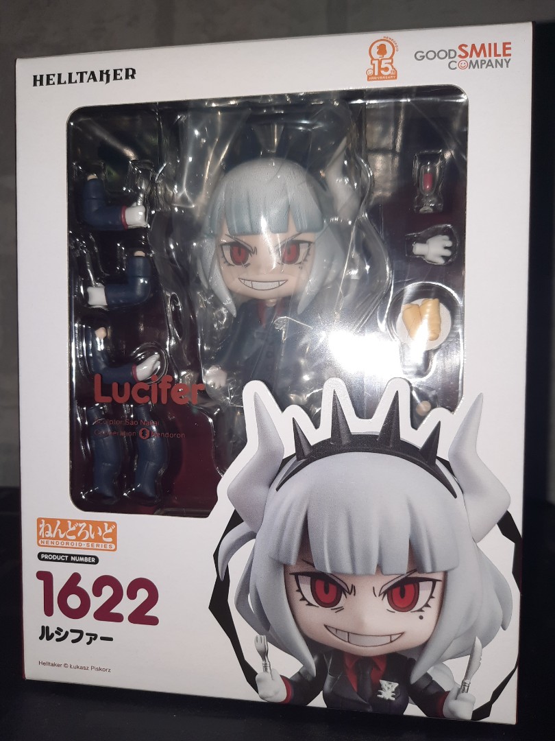 Lucifer (Helltaker) Nendoroid 1622 by Good Smile Company, Hobbies ...