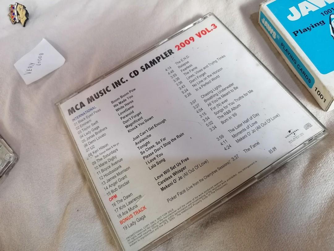 MCA Music Sampler 2009 Compilation Original CD For Sale CDs Audio Music ...