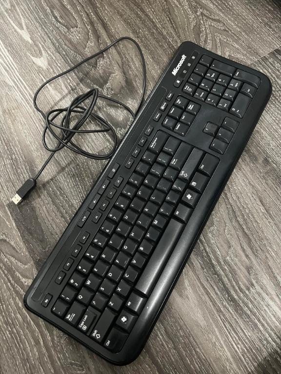 Microsoft Wired Keyboard, Computers & Tech, Parts & Accessories ...