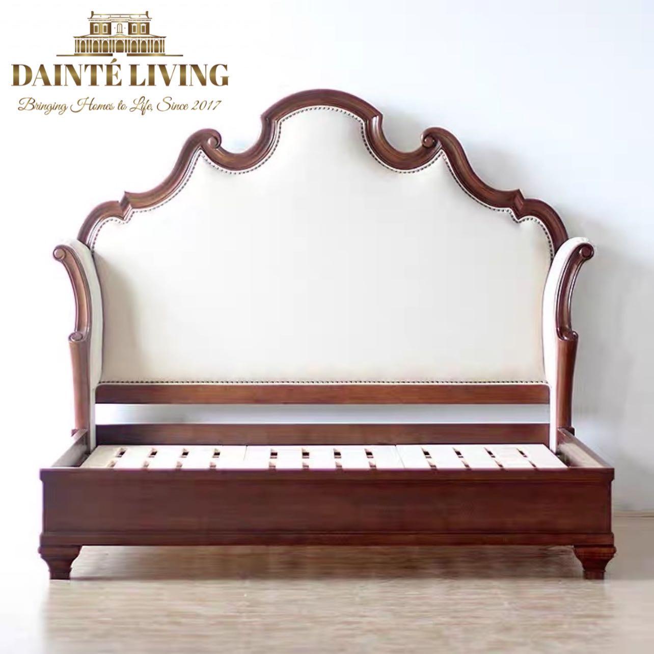 MIRANDA French Mid Century Bed Frame | Bespoke, Furniture & Home Living ...