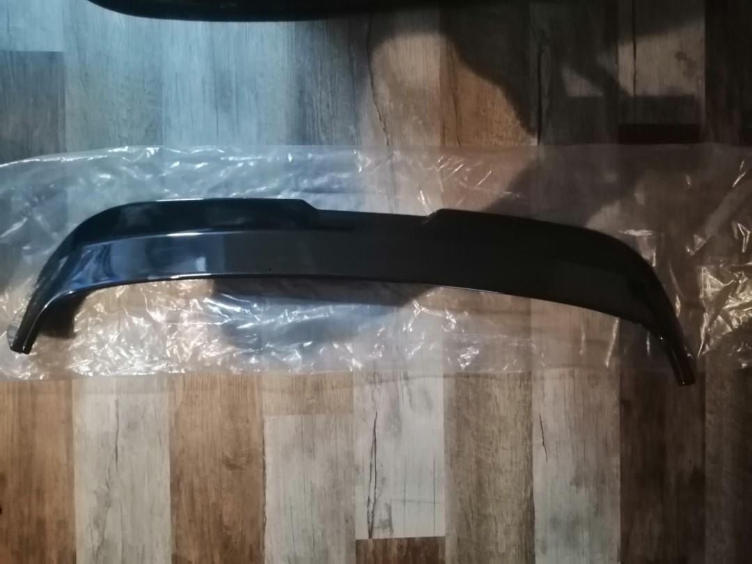 Mk7 spoiler + side spoiler, Car Accessories, Accessories on Carousell