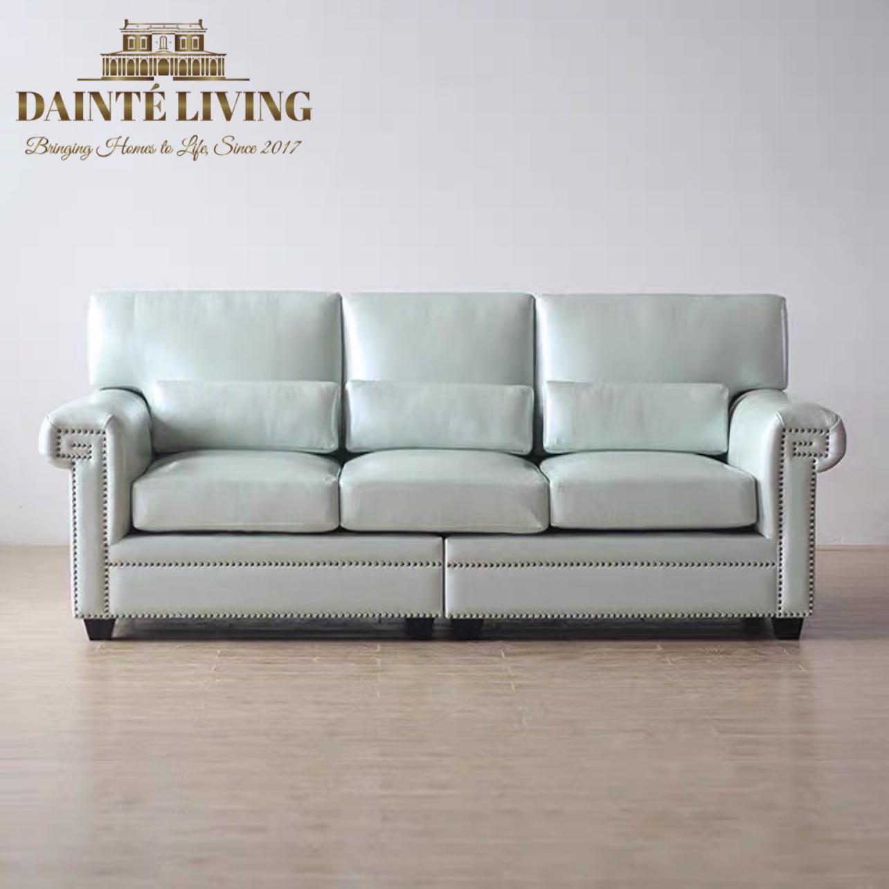 Modern Greek Studded Sofa | Beapoke, Furniture & Home Living, Furniture ...