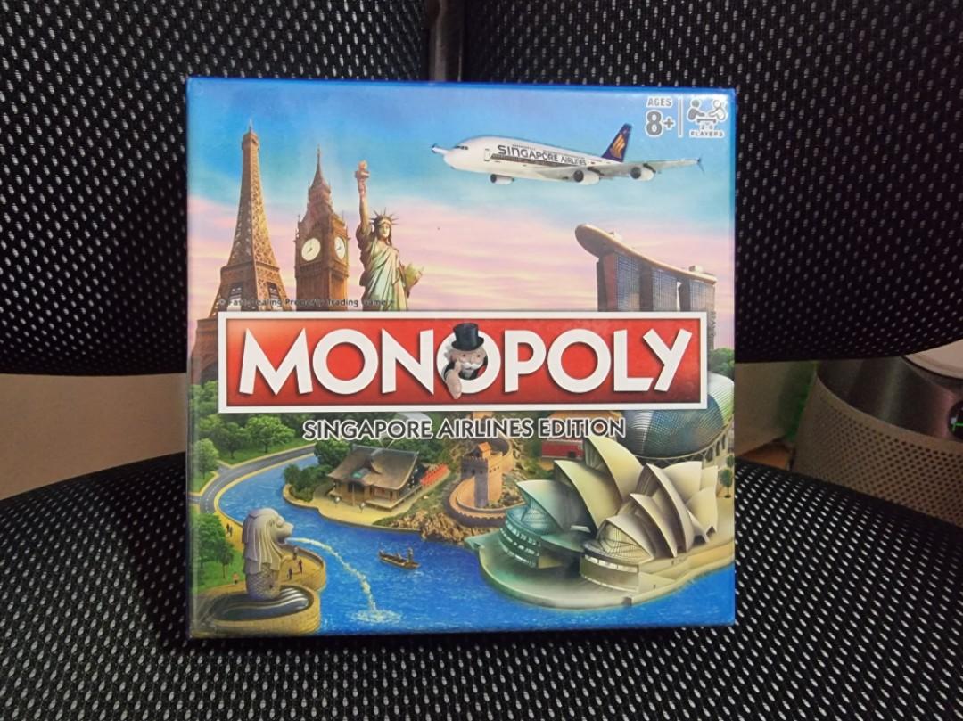 Monopoly Singapore Airlines Edition, Hobbies & Toys, Toys & Games on ...