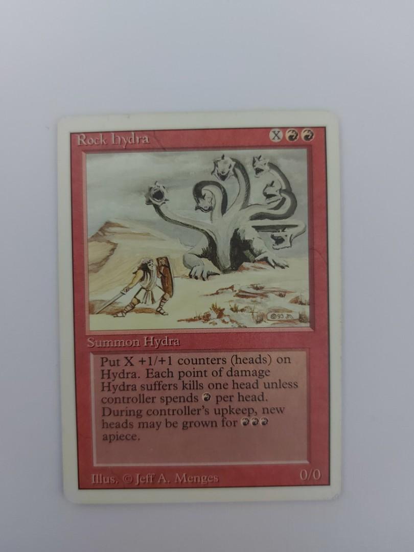 MTG Revised Rock Hydra, Hobbies & Toys, Toys & Games on Carousell