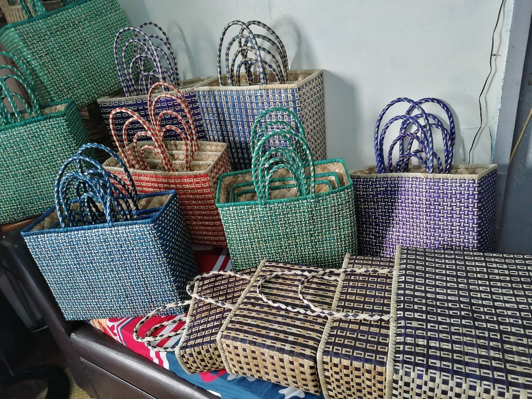 NATIVE BAYONG BAGS, Women's Fashion, Bags & Wallets, Beach Bags on ...