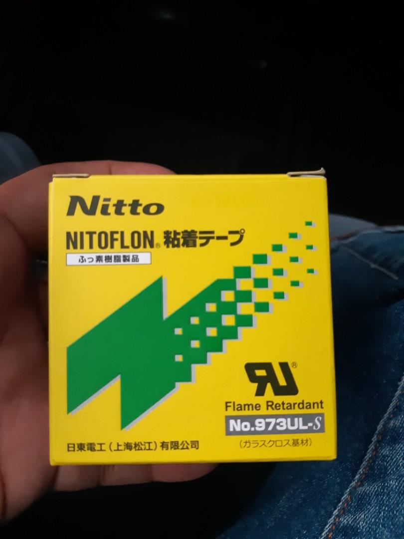 NITTO PTFE Sealing tape Fluoroplastic Saturated Glass Cloth Tape TEFLON ...