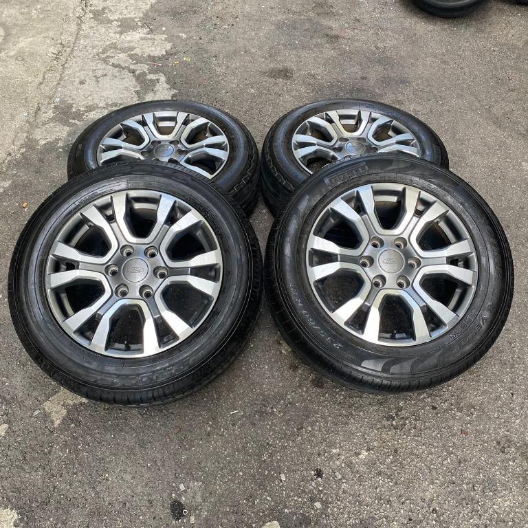 Original 18 inch sport rim Ford Ranger tyre 70%, Auto Accessories on ...