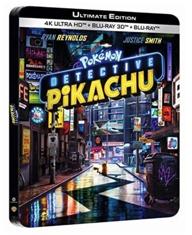 POKÉMON: Detective Pikachu《POKÉMON 神探Pikachu 》(2019) Steelbook 4k UHD 鐵 ...