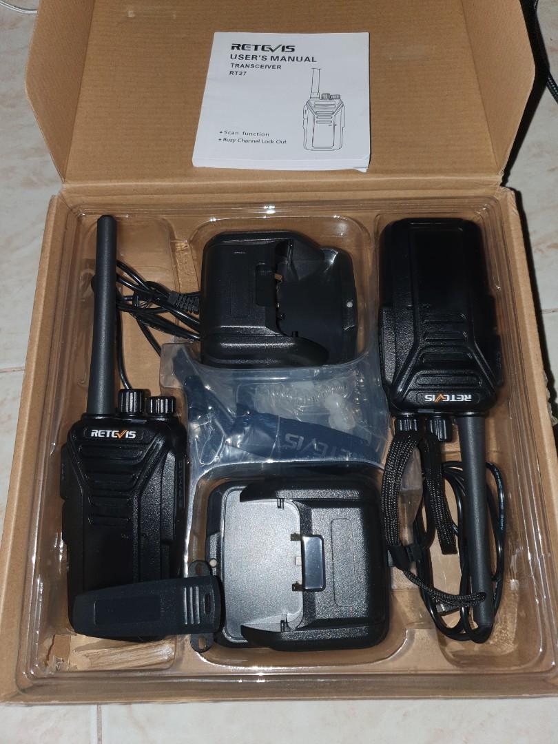 Retevis Transceiver RT27 Walkie Talkie, Mobile Phones & Gadgets, Walkie ...