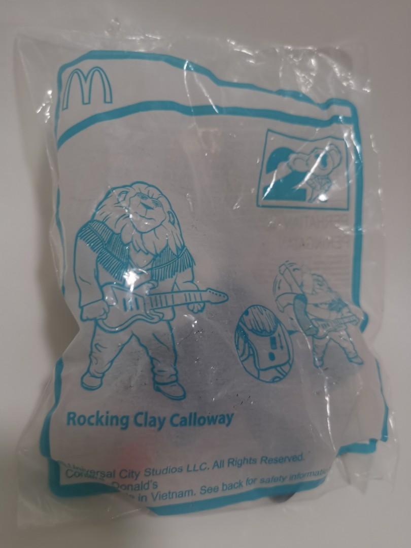 Rocking Clay Calloway Sing 2 McDonald Happy Meal toys, Hobbies & Toys ...