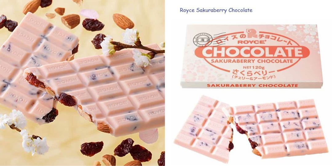 Royce Sakuraberry Chocolate (春季限定 – 直到4月中旬), 預購 - Carousell