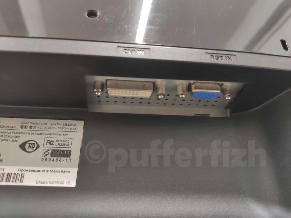 Samsung Syncmaster 21.5 inch P2250 monitor, Computers & Tech, Parts ...