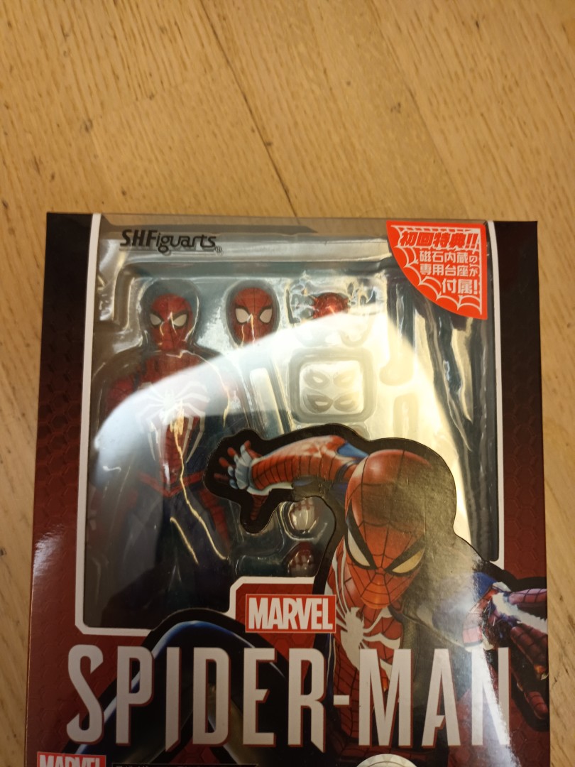 shf ps4 spider man marvel spiderman spider-man, 興趣及遊戲, 玩具 & 遊戲類 - Carousell