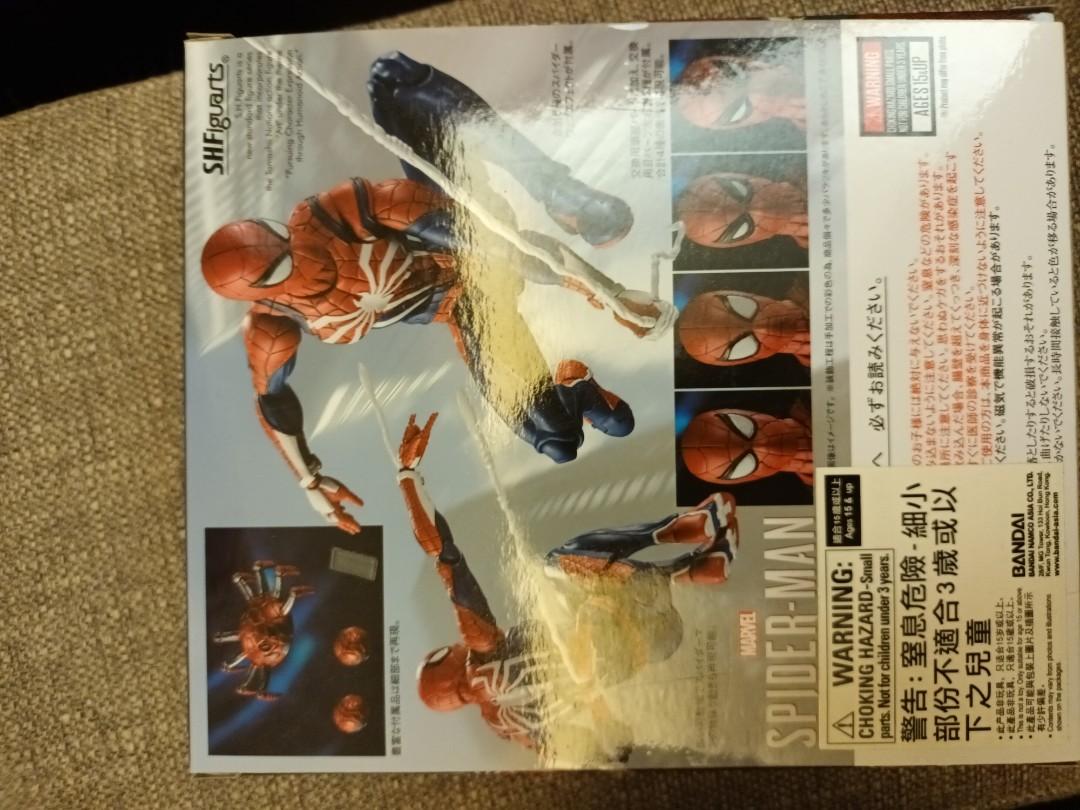 shf ps4 spider man marvel spiderman spider-man, 興趣及遊戲, 玩具 & 遊戲類 - Carousell