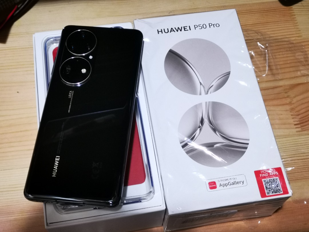 (singtel) Huawei P50 pro 256gb black, Mobile Phones & Gadgets, Mobile ...