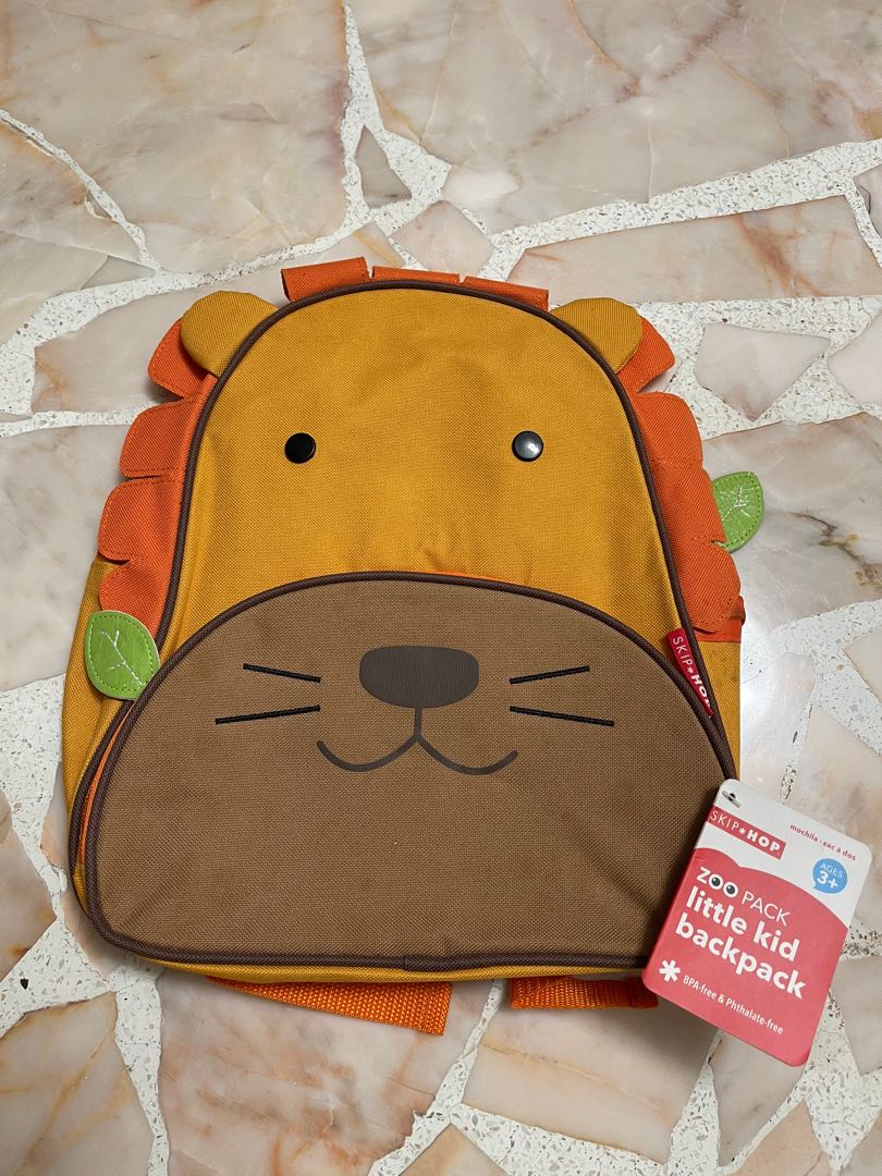 Skip Hop Zoo Pack Little Kid Backpack Lion, Babies & Kids, Babies ...