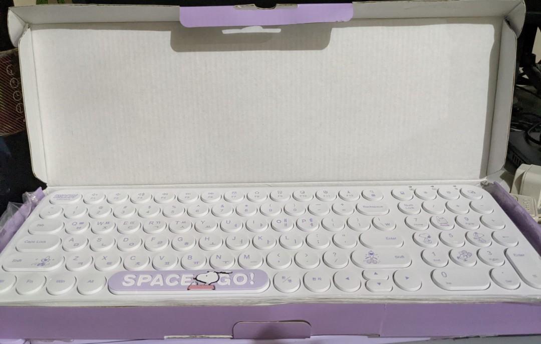 [Slightly used] Peanuts Snoopy Slim Wireless Keyboard by Royche ...