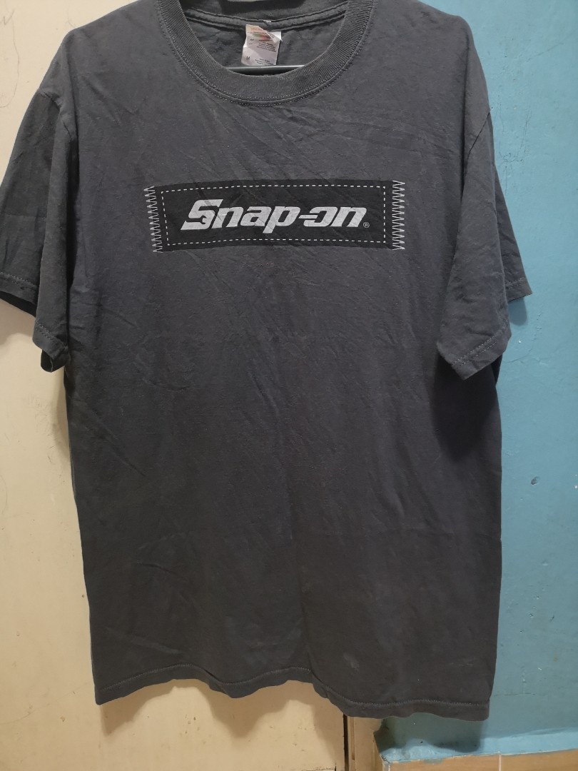 Snap on, Men's Fashion, Tops & Sets, Tshirts & Polo Shirts on Carousell