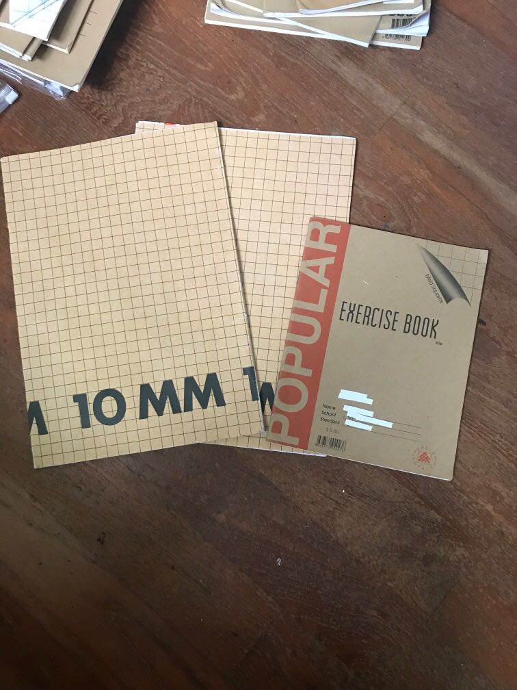 Square Jotter book bundle, Hobbies & Toys, Stationery & Craft ...