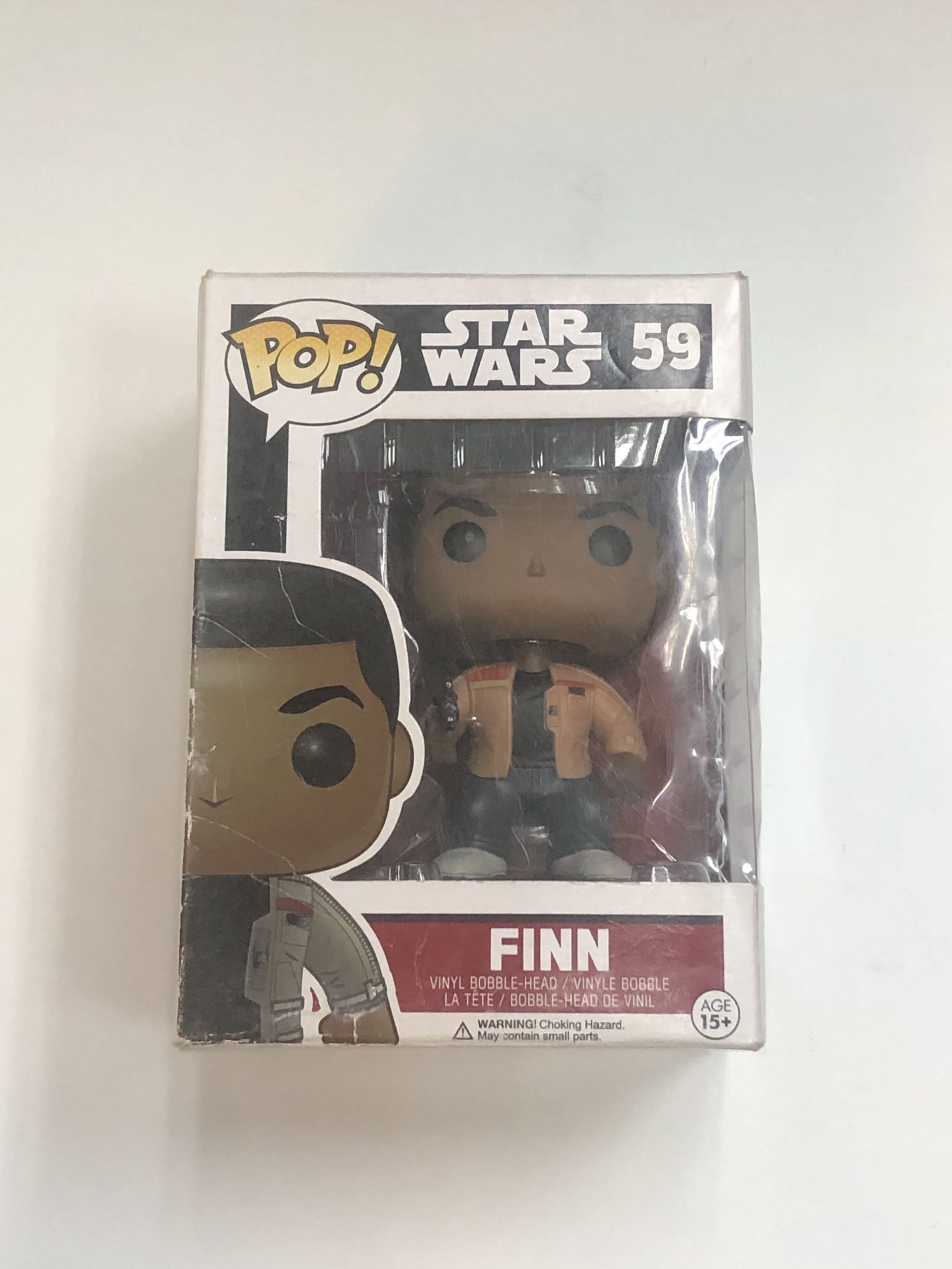 STAR WARS FUNKO POP FINN #59, Hobbies & Toys, Memorabilia ...