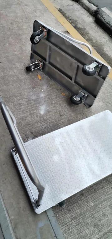 Steel Push Cart 400KG /600KG, Commercial & Industrial, Construction ...