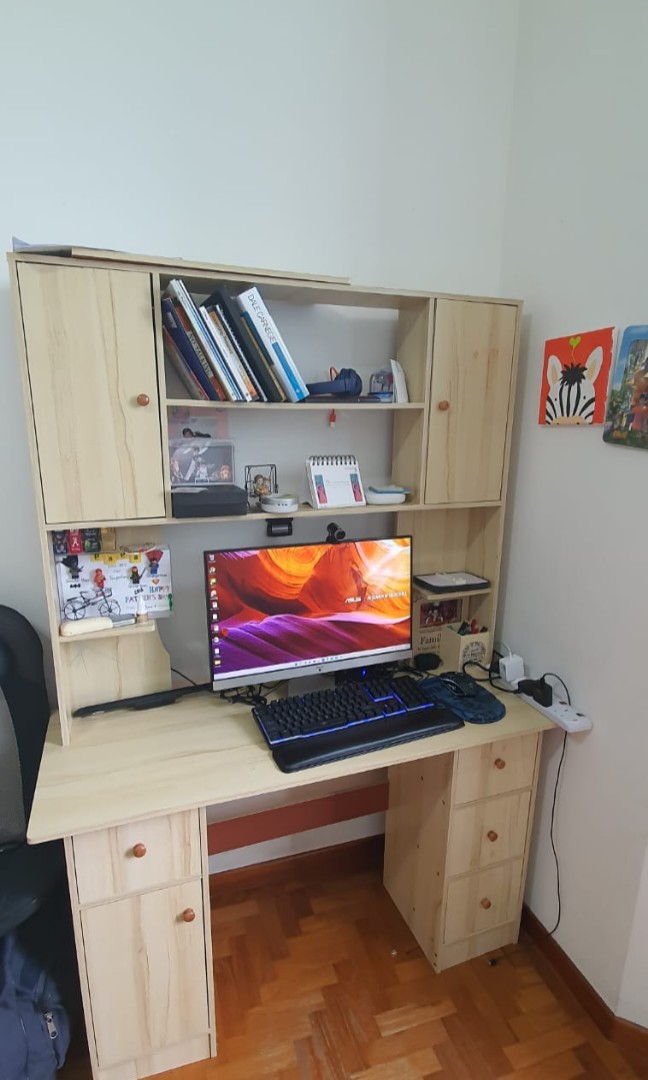 Study cum Computer Table, Furniture & Home Living, Furniture, Tables ...