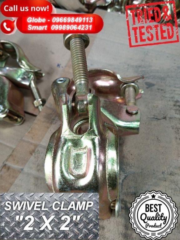Swivel Clamp "2" Ordinary Clamp for Scaffolding Pipe Use for G.I. Pipe ...