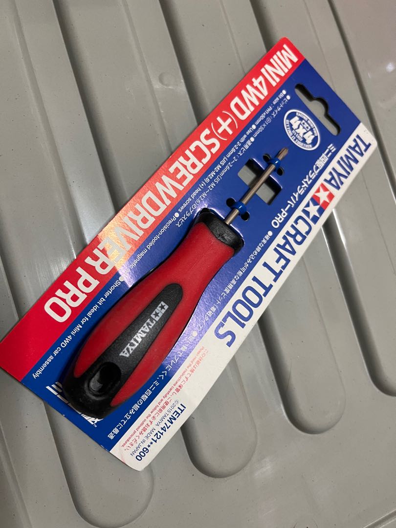 Tamiya Mini 4WD 74121 Mini 4WD (+) Screw Driver Pro, Hobbies & Toys ...