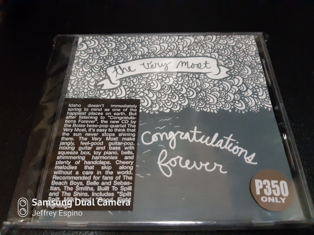 The Very Most Congratulations Forever cd, Hobbies & Toys, Music & Media ...