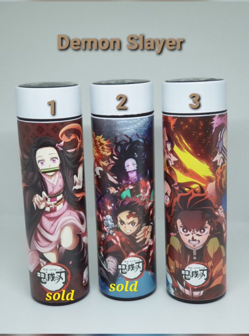 Thermos Flask/Bottle - Demon Slayer/Among US/BTS/ Black Pink/Tokyo ...