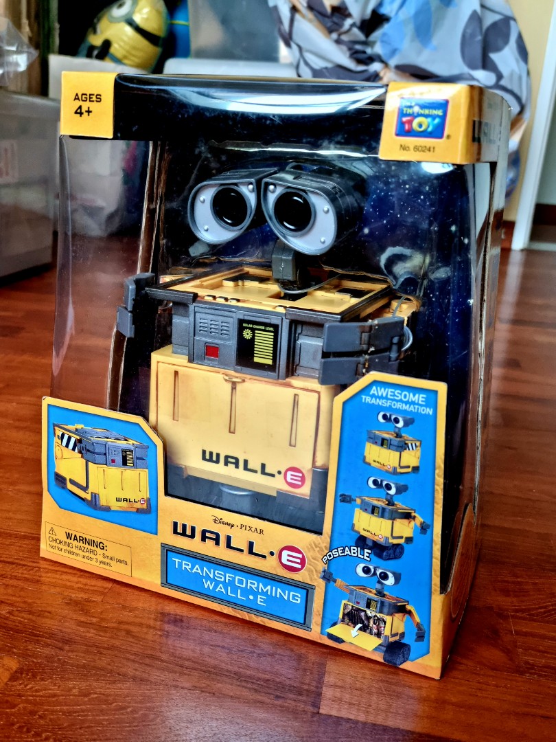 Transforming Wall E - Unopened, Disney, Pixar, Eve, Transformers ...