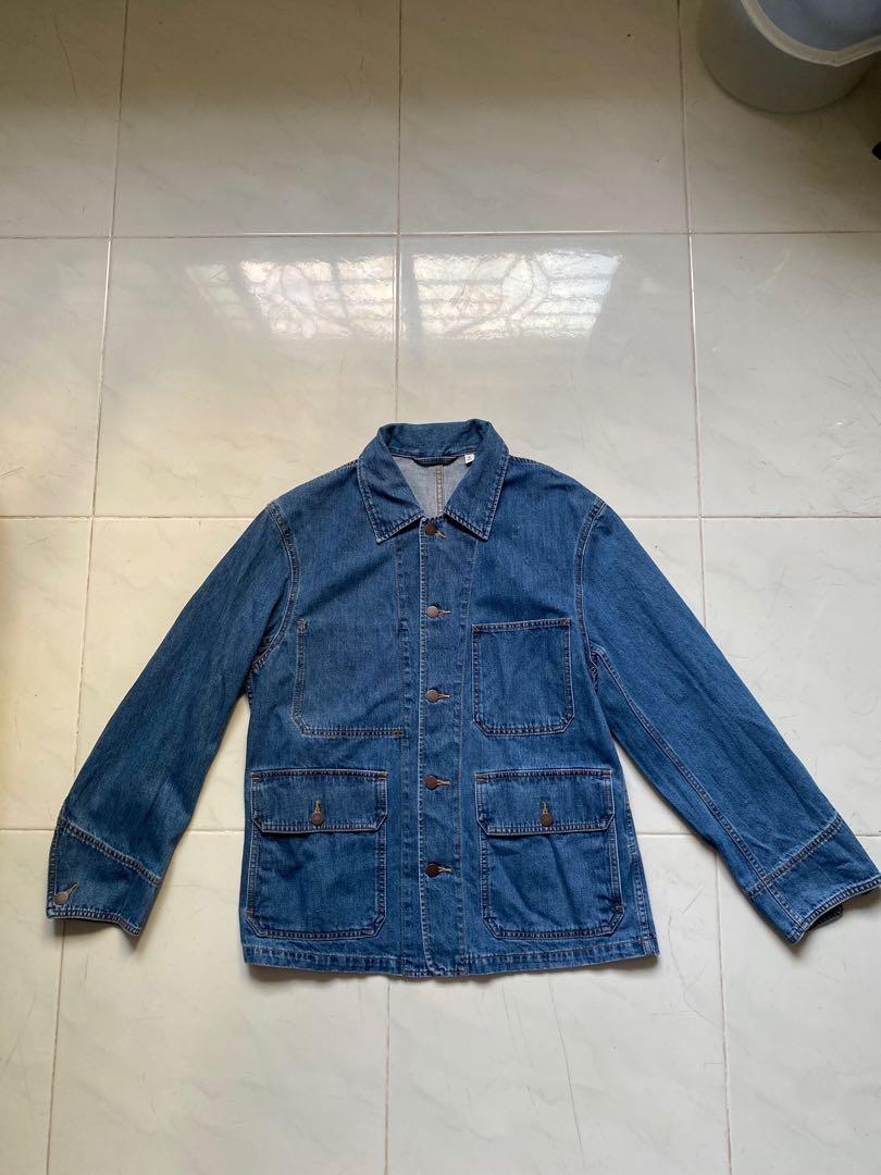 Uniqlo U Denim Jacket, Men's Fashion, Coats, Jackets and Outerwear on ...
