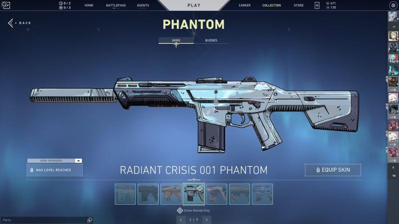 Valorant account with CELESTIAL FAN and PROSPERITY KNIFE, Video Gaming ...