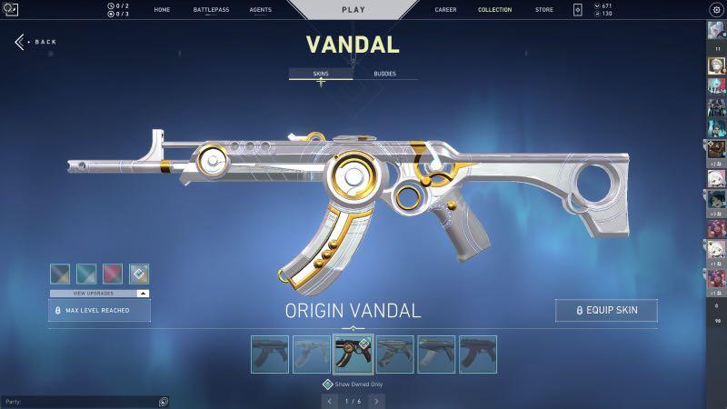 Valorant account with CELESTIAL FAN and PROSPERITY KNIFE, Video Gaming ...