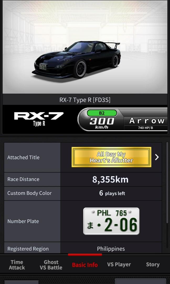 WMMT Wangan RX7 3 Pages OCM Nameplates, Video Gaming, Gaming ...