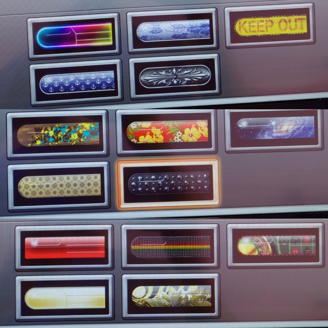 WMMT Wangan RX7 3 Pages OCM Nameplates, Video Gaming, Gaming ...