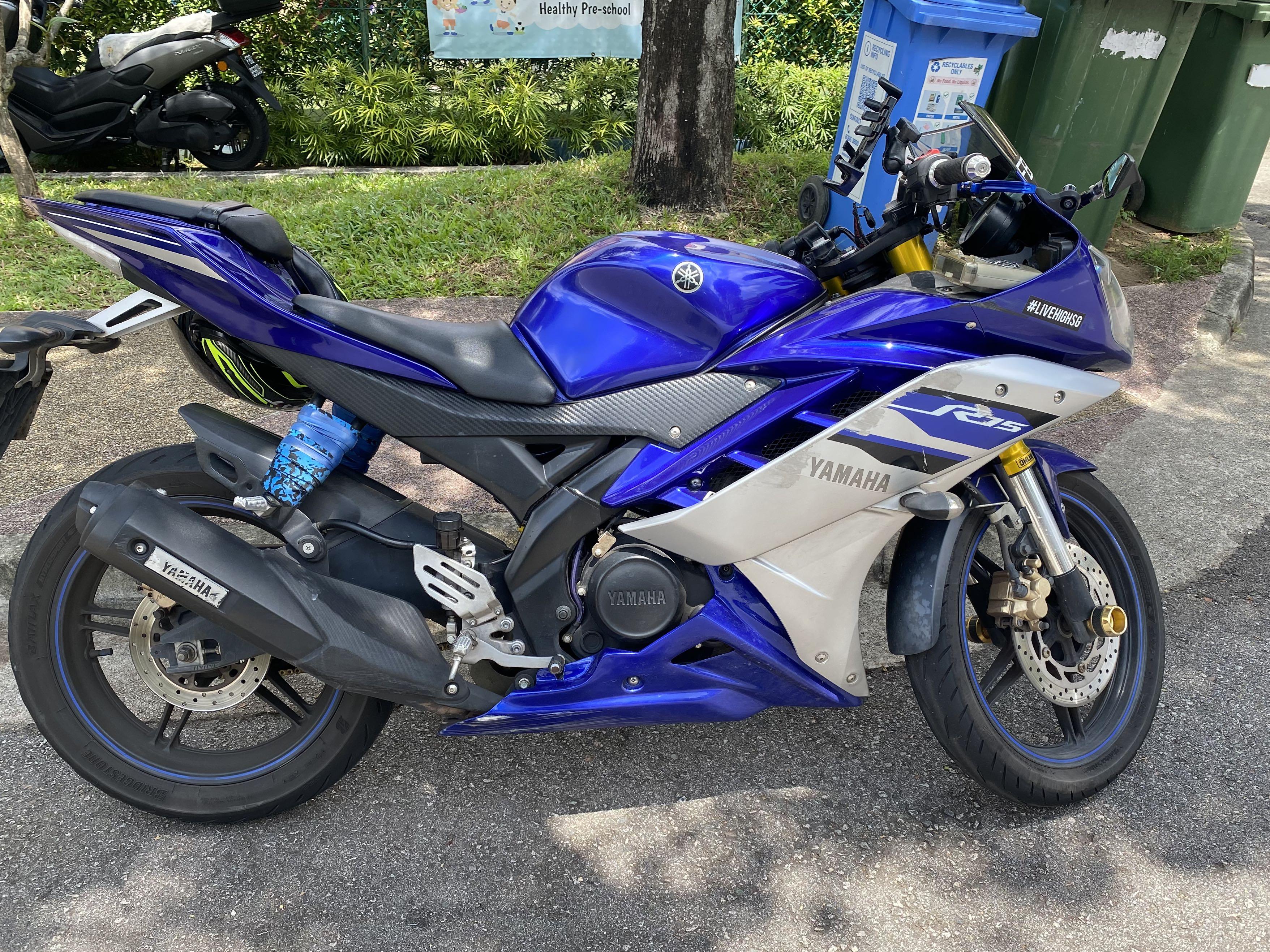 Yamaha R15 V2, Motorcycles, Motorcycles for Sale, Class 2B on Carousell