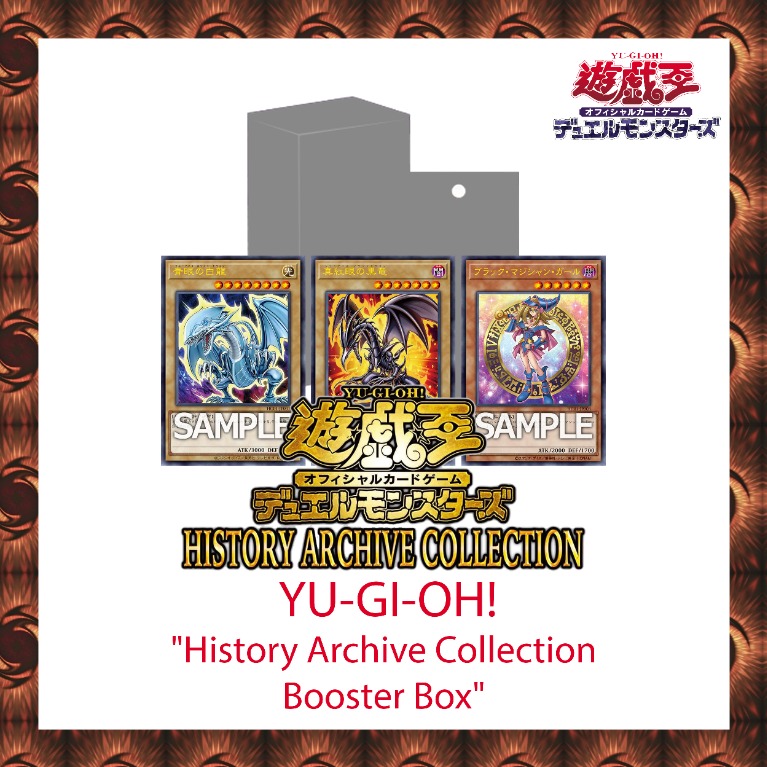 Yugioh History Archive Collection Booster Box, Hobbies & Toys, Toys & Games on Carousell