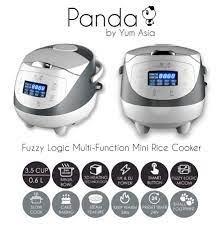 Yum Asia Panda Mini Rice Cooker With Ninja Ceramic Bowl and Advanced ...