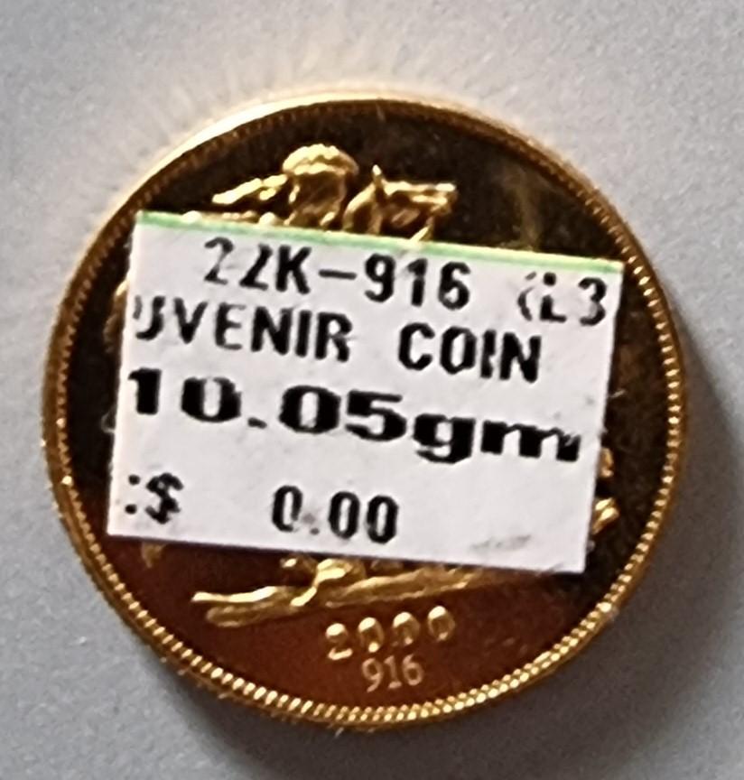 22k Mustafa Gold Coins for sale, Luxury, Accessories on Carousell