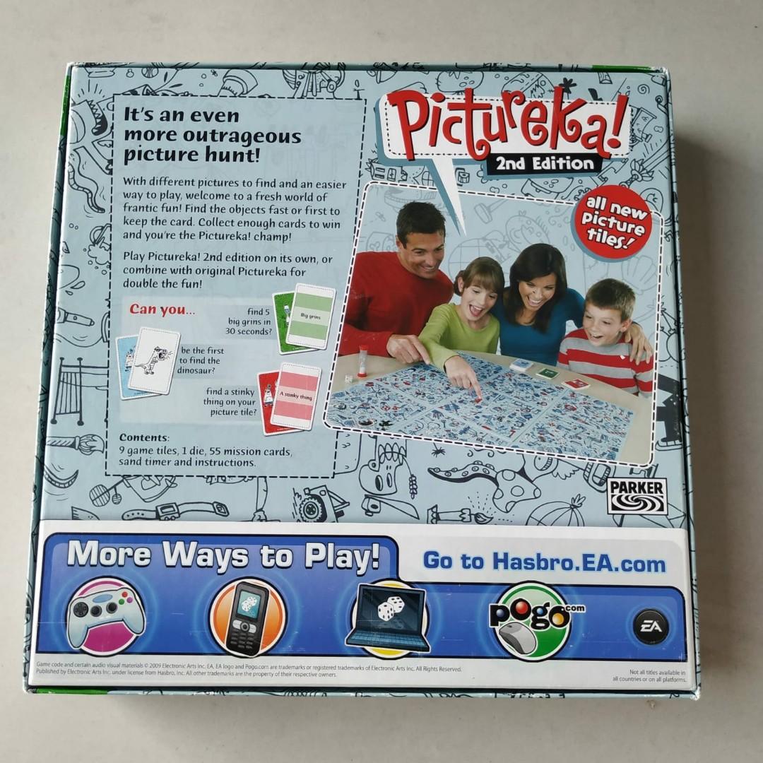 [9.5/10] Pictureka! Game 2nd Edition (self collect), Hobbies & Toys ...