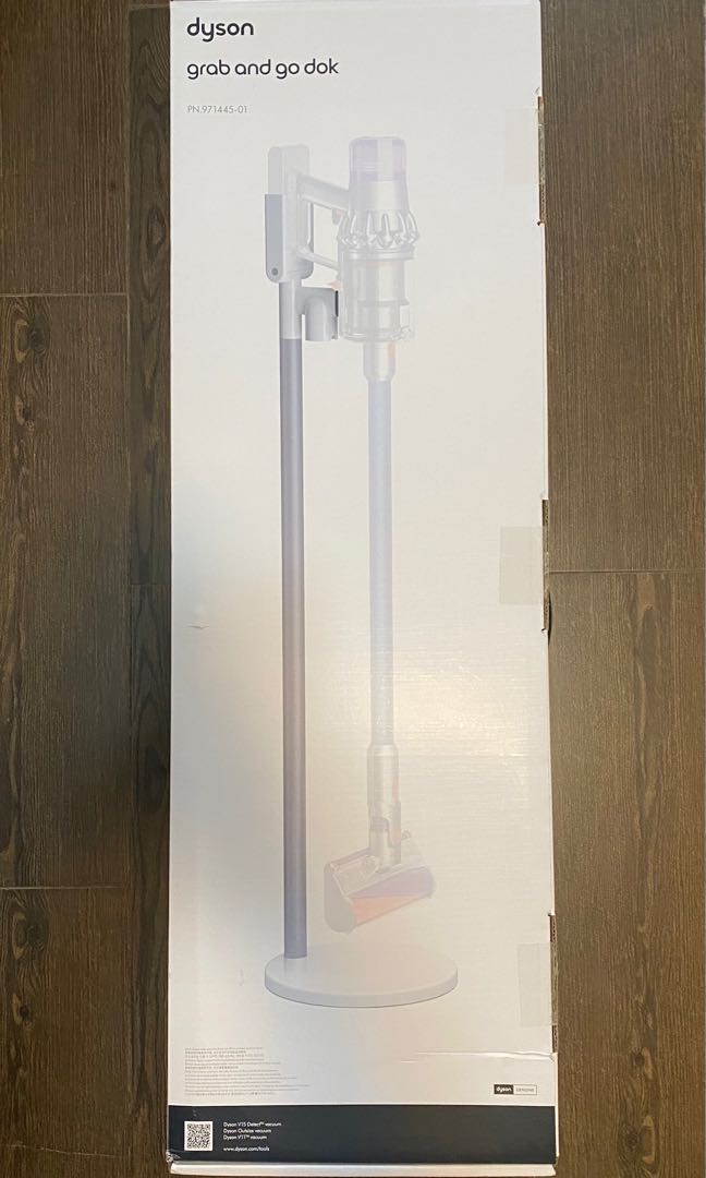全新 原裝行貨 Dyson grab and go dok V11 V15 充電收納架, 家庭電器, 吸塵機 ＆ 家居清潔電器 - Carousell