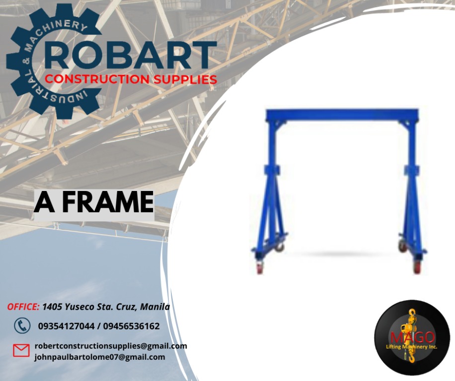 A Frame, Commercial & Industrial, Construction Tools & Equipment on ...