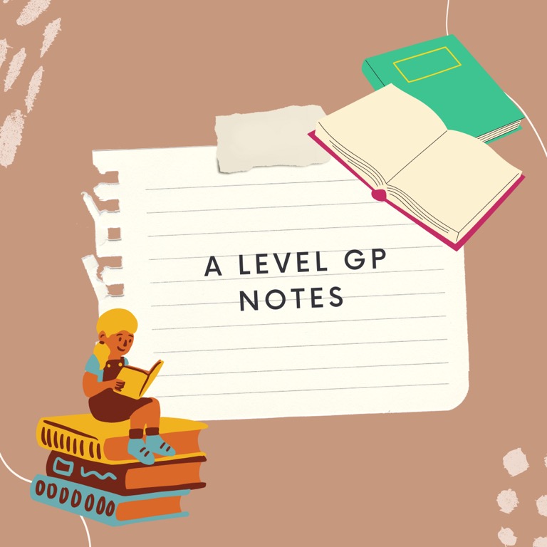 A Level GP Notes, Everything Else on Carousell