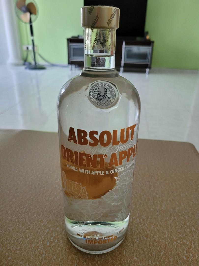 Absolut Vodka Apple and Ginger 1 litre, Food & Drinks, Beverages on ...