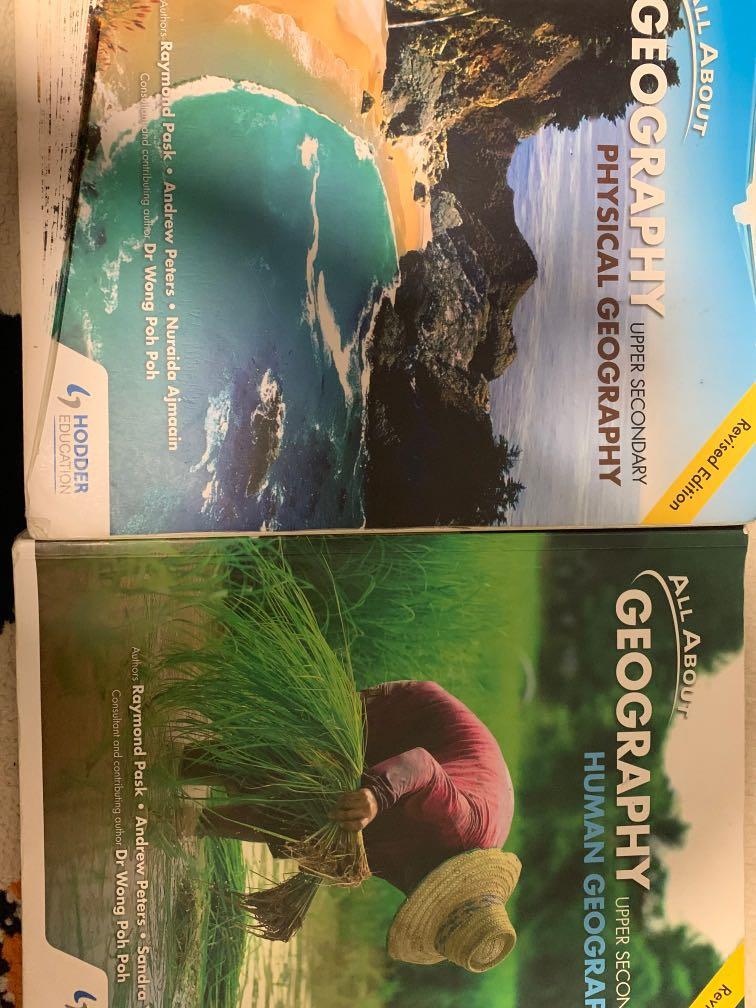 all about geography upper sec textbooks, Hobbies & Toys, Books ...