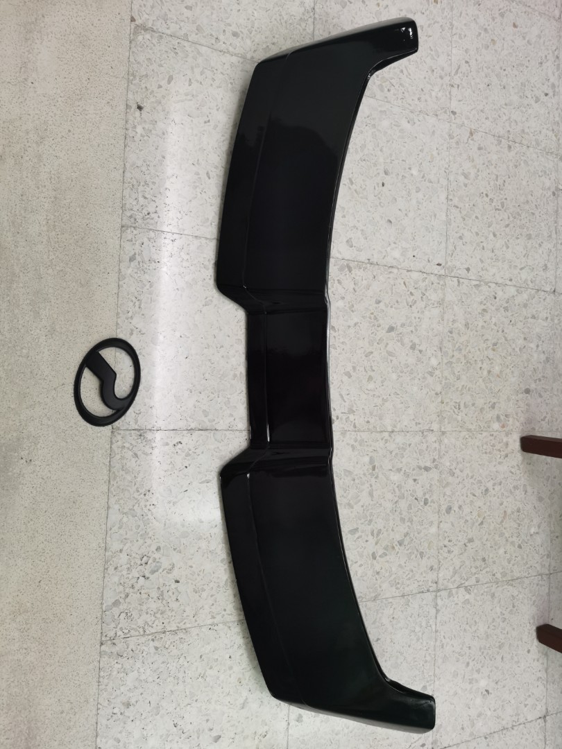 Ativa : RS spoiler and Matt Black rear emblem, Auto Accessories on ...