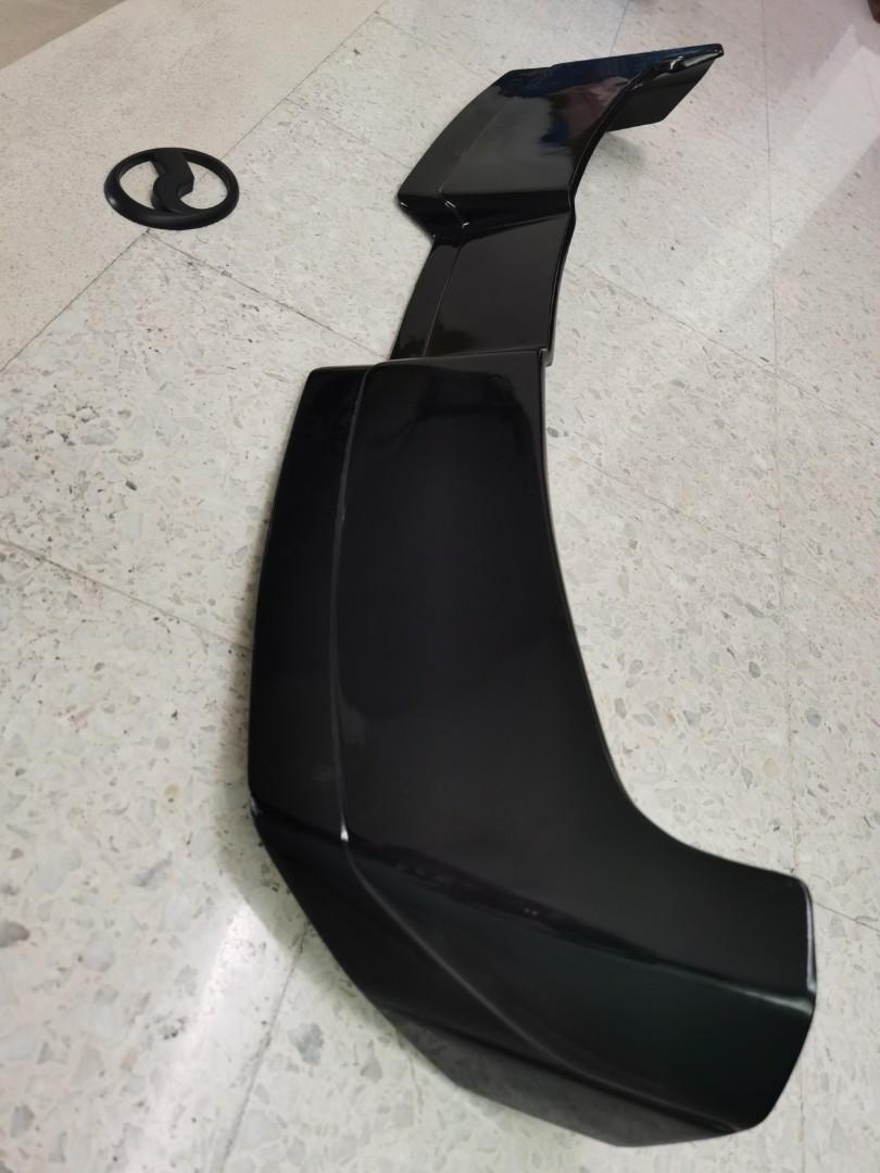 Ativa : RS spoiler and Matt Black rear emblem, Auto Accessories on ...